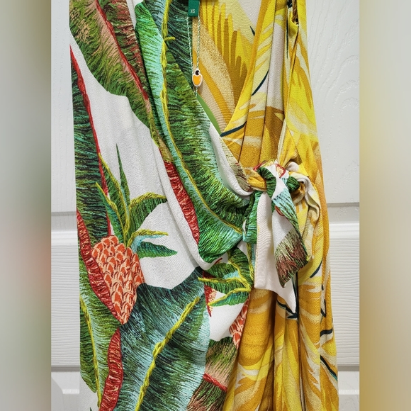 FARM Rio | Dresses | Farm Rio Azalea Forrest Mini Wrap Dress | Poshmark
